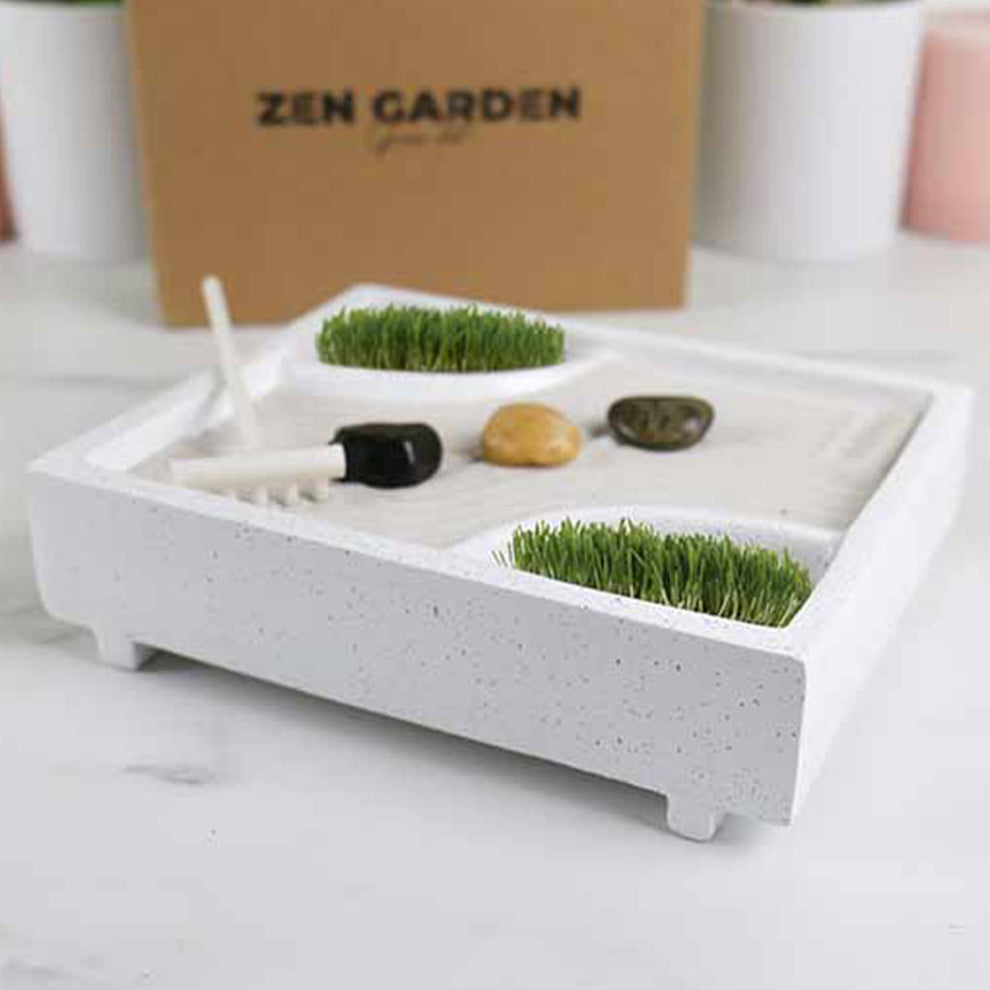 DIY Mini Japanese Zen Garden Kit - Desk Sand Garden | J-Life – J-Life ...