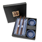 Sushi Set For Two: Indigo and White | Jlife – J-Life International