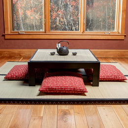 Chabudai Zabuton Tatami Table: Japanese Table Set – J-Life International