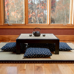 Chabudai Zabuton Tatami Table: Japanese Table Set – J-Life International