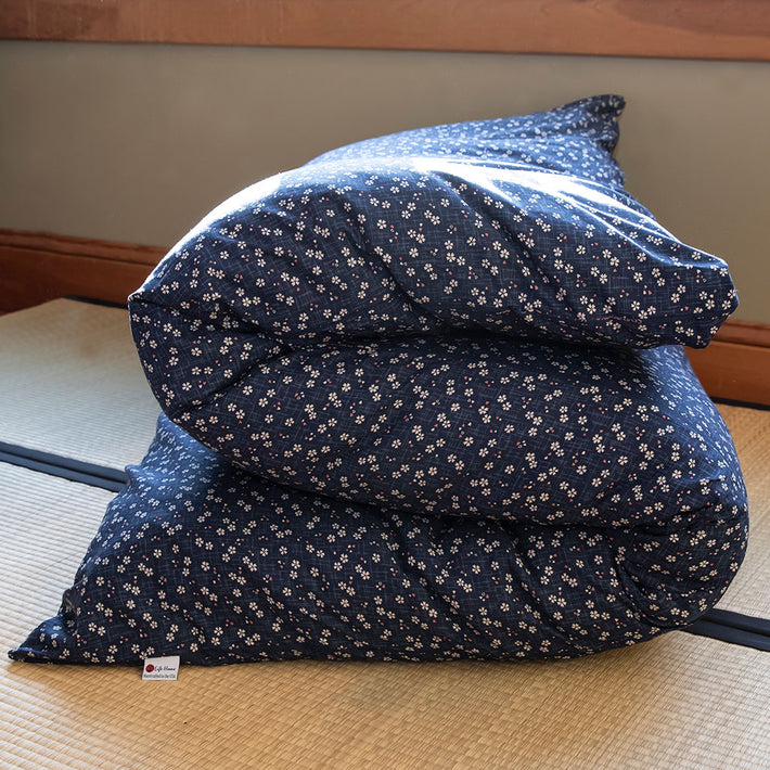 Japanese Bedding Bundle: Sakura Navy | J-Life – J-Life International