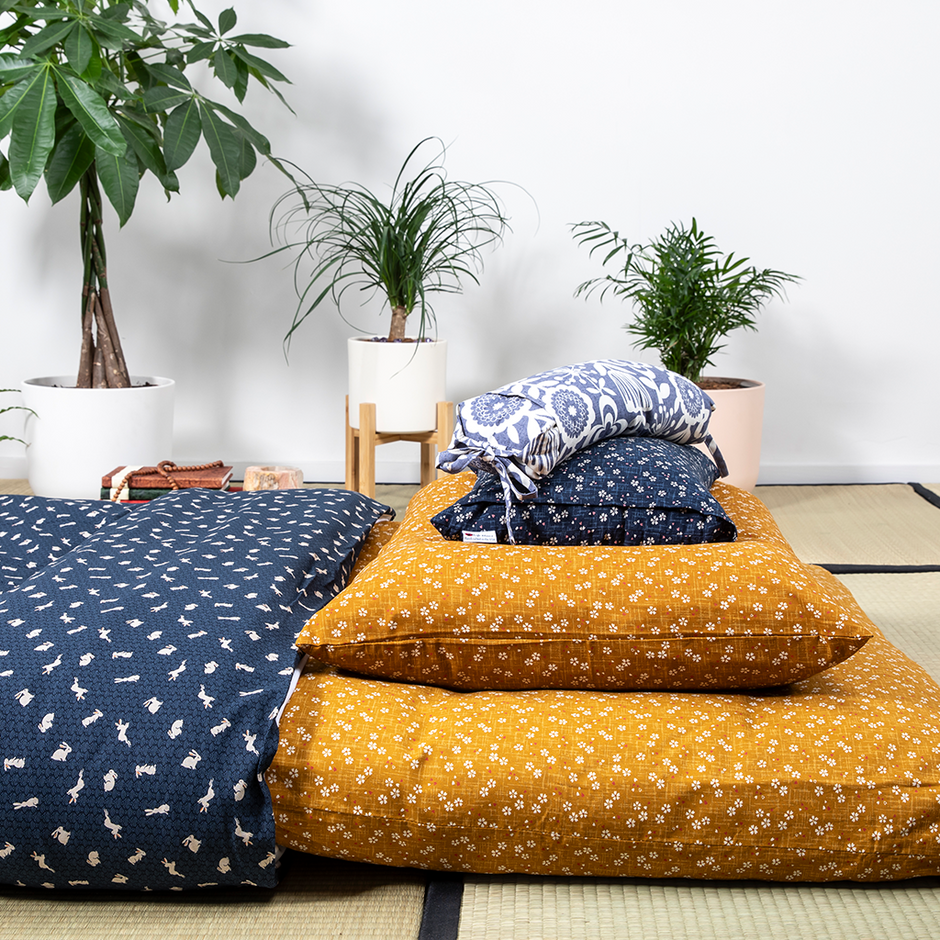 Authentic Japanese Shikifutons, Shikibutons, Custom Shiki Futon Covers ...