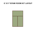 6' X 9' Tatami Room Kit - Made with Japanese Rush Grass | J-Life – J ...