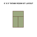 6' X 9' Tatami Room Kit - Made with Japanese Rush Grass | J-Life – J ...