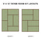 9' X 12' Tatami Room Kit - Made with Japanese Rush Grass | J-Life – J ...
