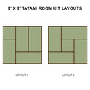 9' X 9' Tatami Room Kit - Made with Japanese Rush Grass | J-Life – J ...