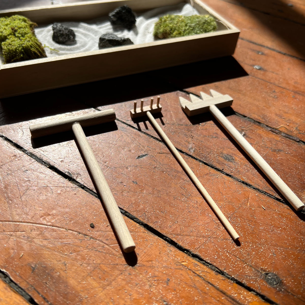 Traditional Japanese Miniature Zen Garden Rakes | J-Life – J-Life ...