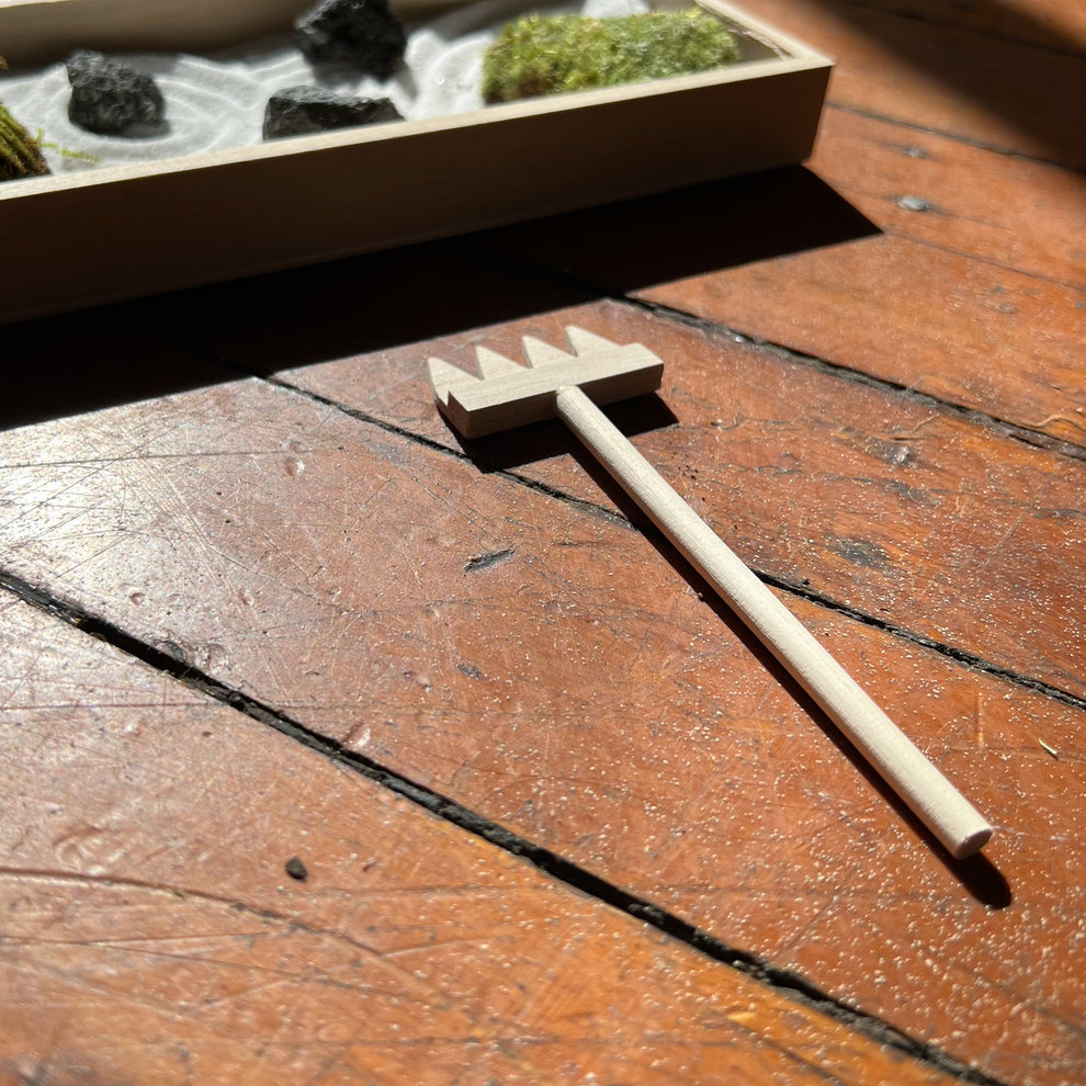 Traditional Japanese Miniature Zen Garden Rakes | J-Life – J-Life ...